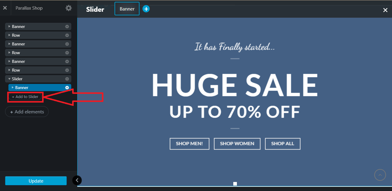 How To Create A Slider Using Flatsome Theme UX Builder - WPCred