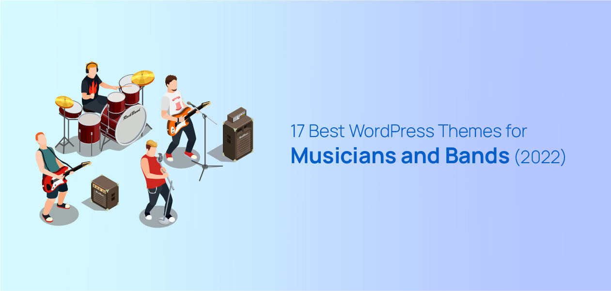 17 Best Bands And Musician Themes For WordPress (2022) - WPCred