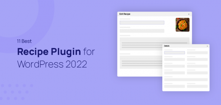 11 Best Recipe Plugin For WordPress 2023 - WPCred