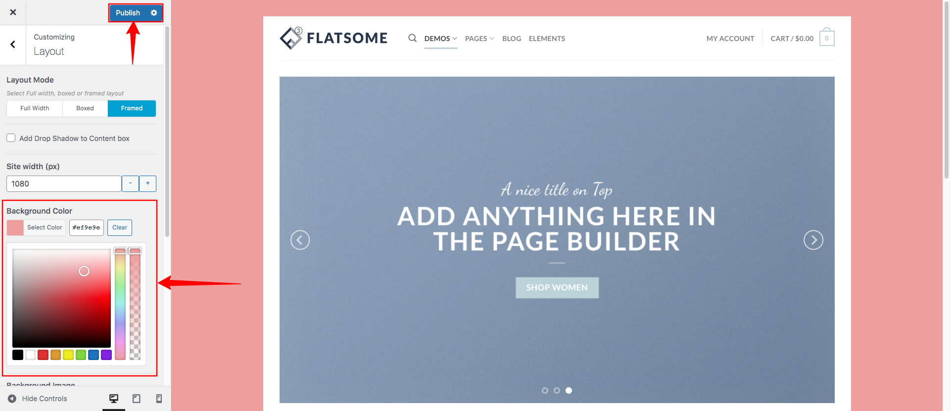 How To Change Background Color In Flatsome - WPCred