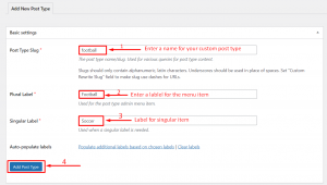 How To Create WordPress Custom Post Type 2023 - WPCred