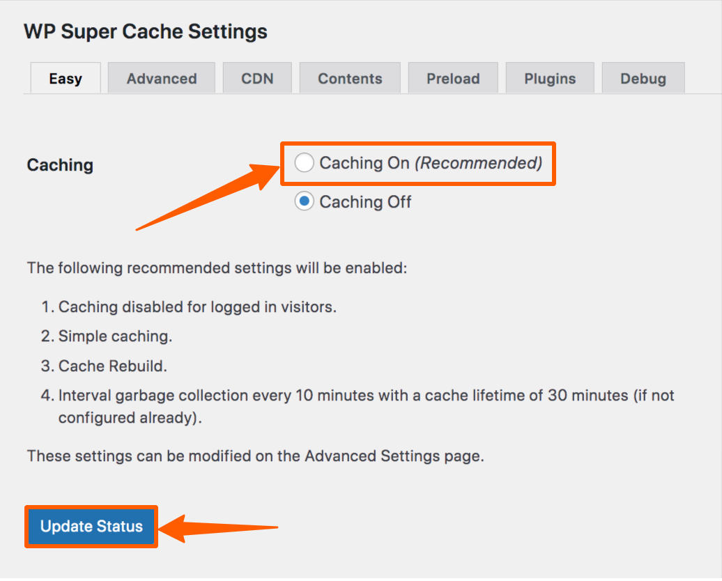 How To Install And Configure WP Super Cache - WPCred